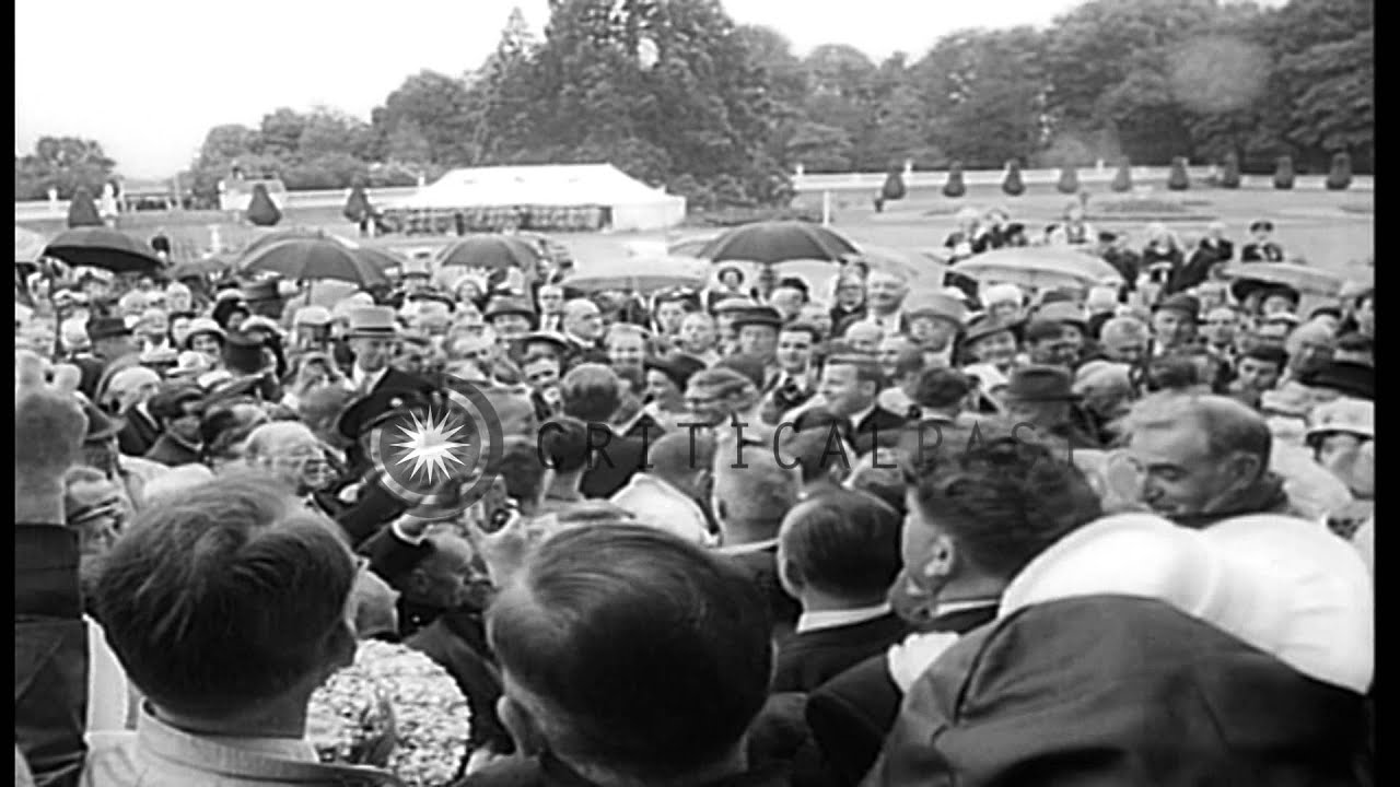 President John Kennedy makes a State visit to Ireland. HD Stock Footage ...