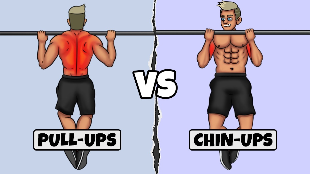Pull-Ups vs Chin-Ups: Which Builds More Muscle? - YouTube