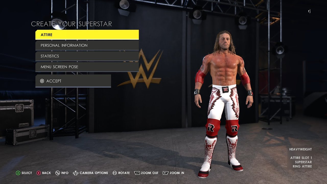 how to make edge wrestlemania 37 attire/wwe 2k22/WWE - YouTube