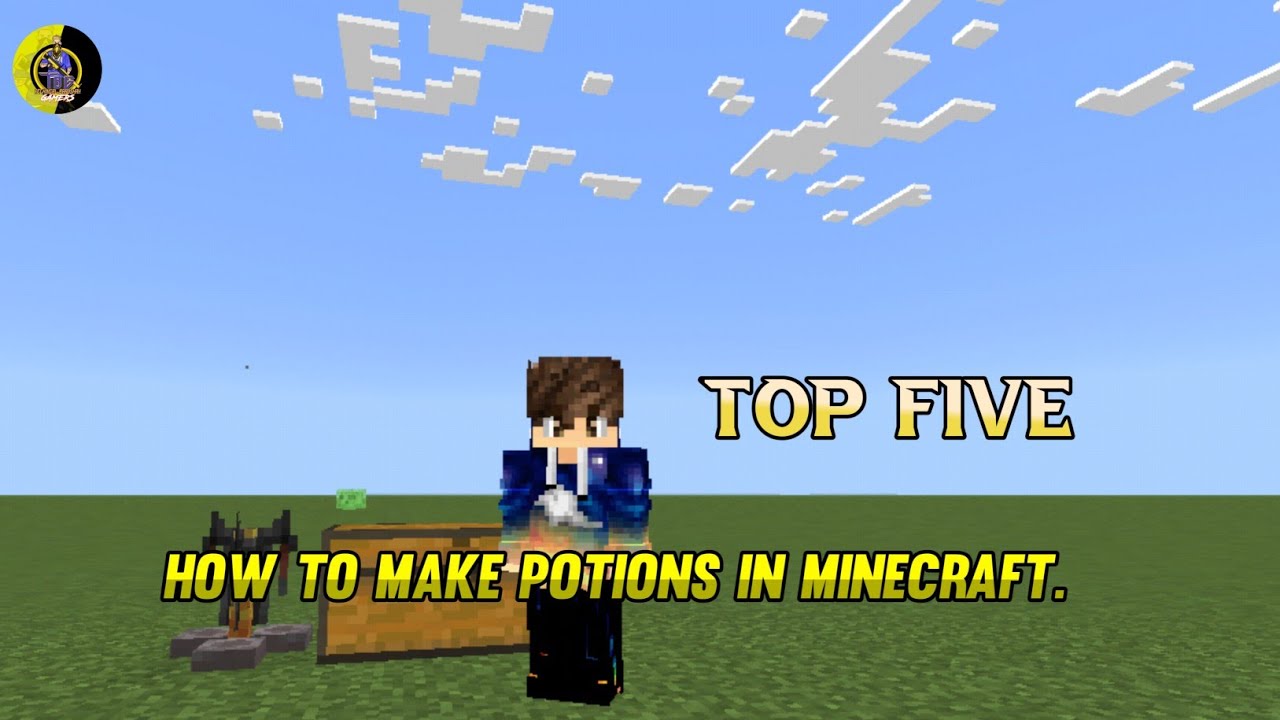 How to make potions in Minecraft | Minecraft potions tutorial | - YouTube