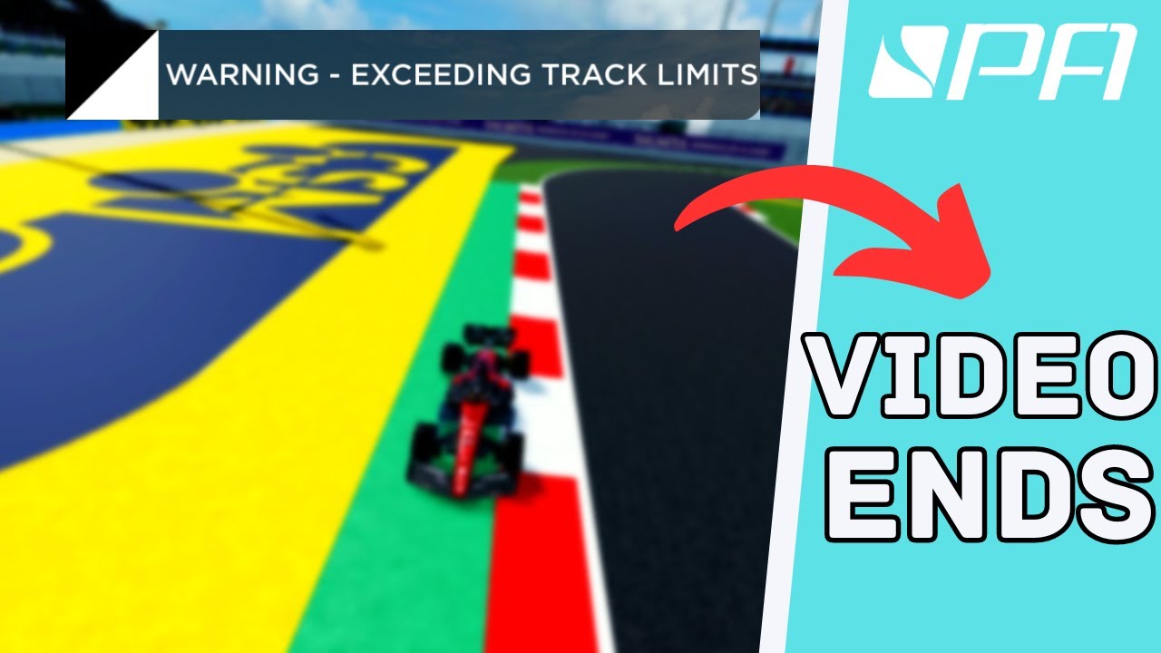 F1 23, But If I go OFFTRACK, The video ENDS (Project Apex Roblox) - YouTube