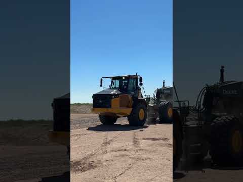 The new John Deere 460 P-Tier and 3812 scraper pan are what dreams are ...