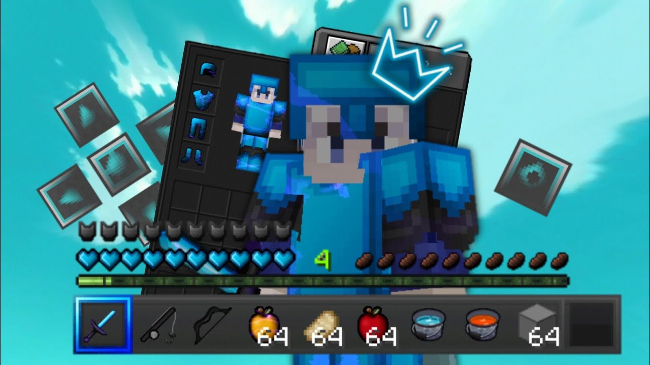 Best Smooth Texture Pack PvP For MCPE!! - YouTube