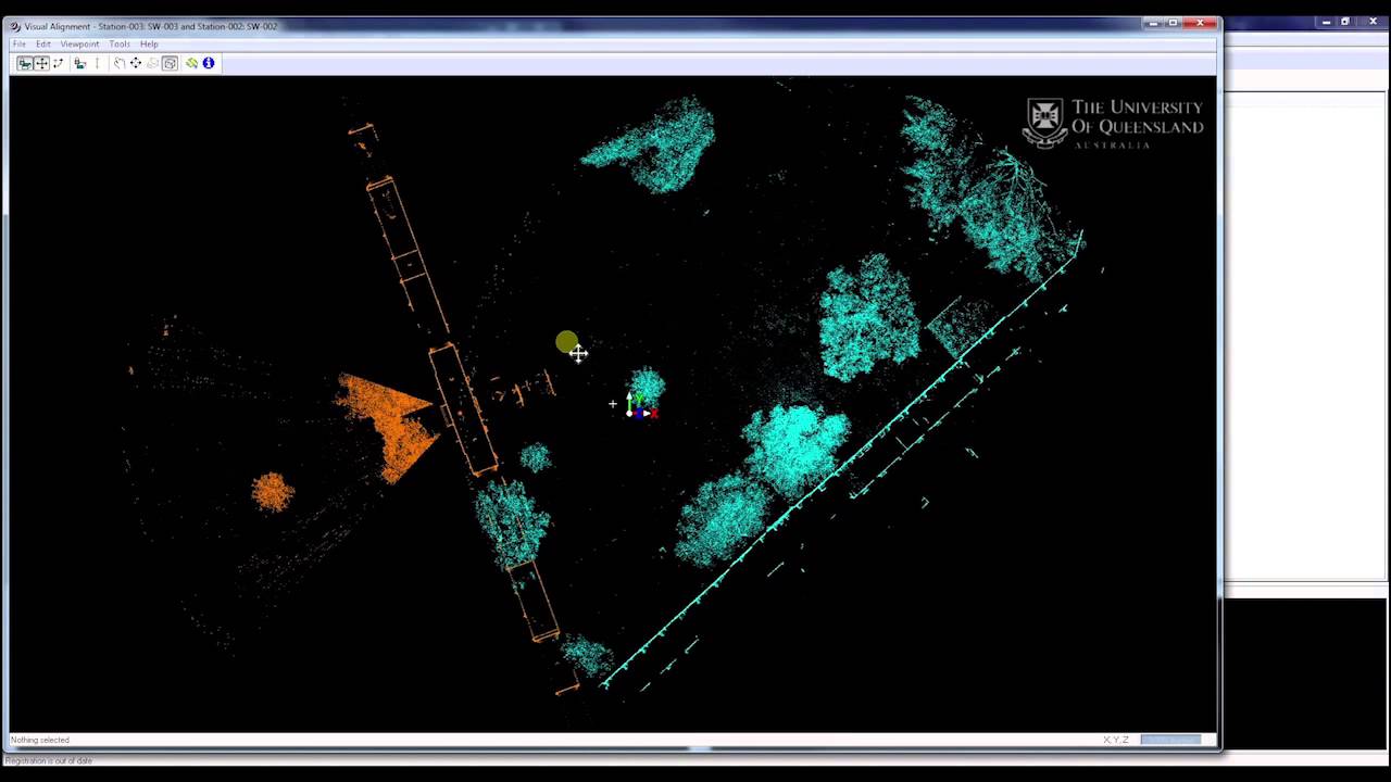 3D Laser Scanning - Cyclone P3 Visual Registration - YouTube