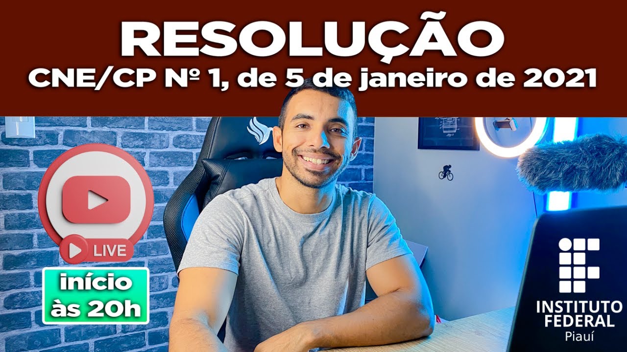 🔴 RESOLUÇÃO CNE/CP Nº 1, DE 5 DE JANEIRO DE 2021 - YouTube