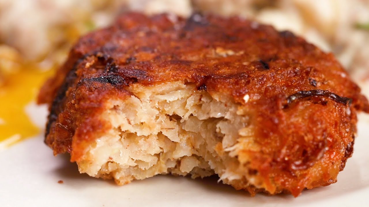 Crsipy Fried Hasbrown Patties Recipe! - YouTube