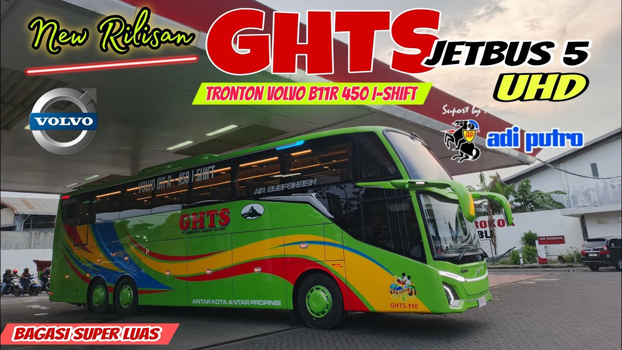 Bagasi super luas‼️Rilisan terbaru GHTS jetbus 5 UHD volvo B11R | Mewah ...