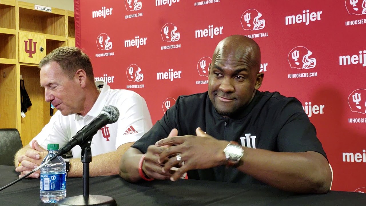 #iufb assn't coach Kevin Wright & Safeties coach Jason Johns - YouTube