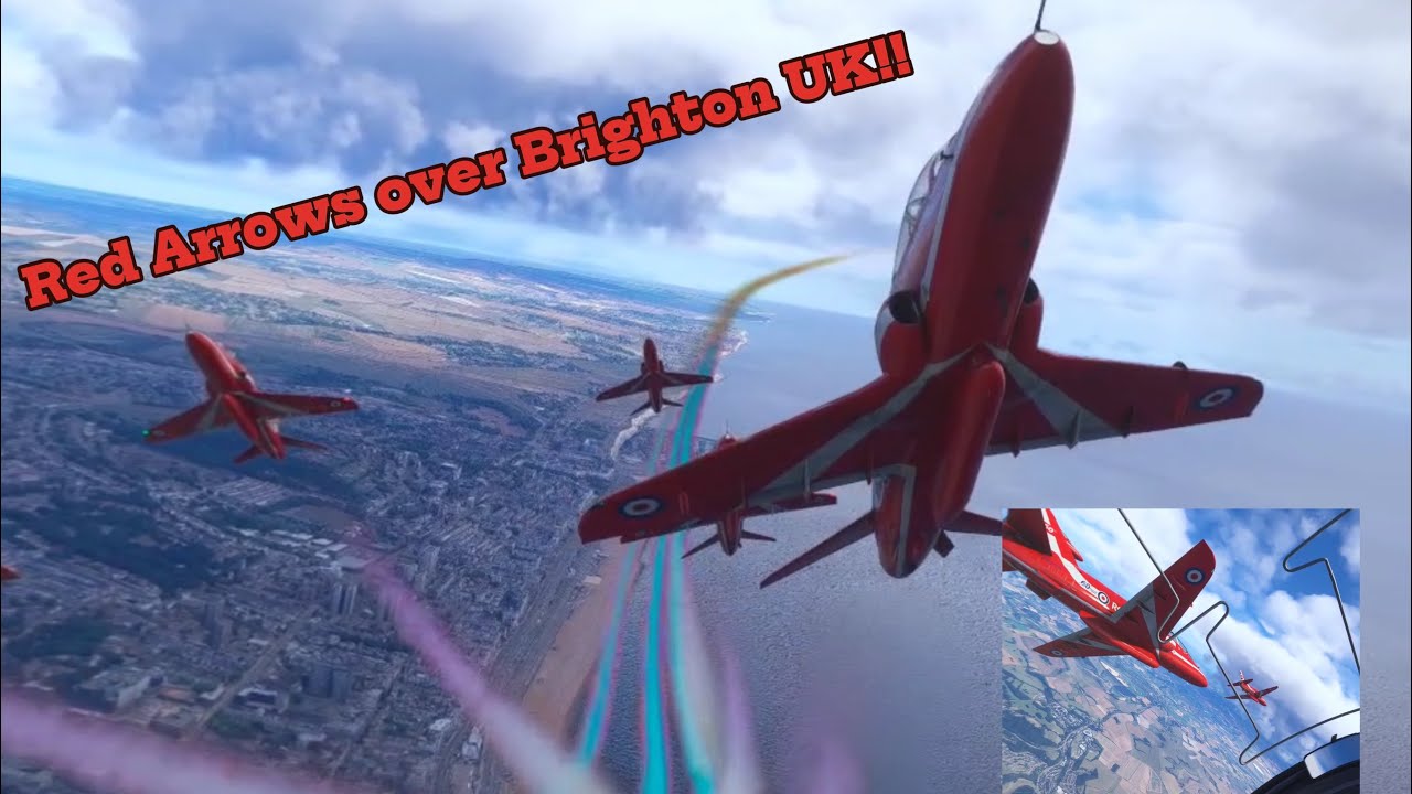 Microsoft Flight Simulator 2024 - Red Arrows fun!! - YouTube