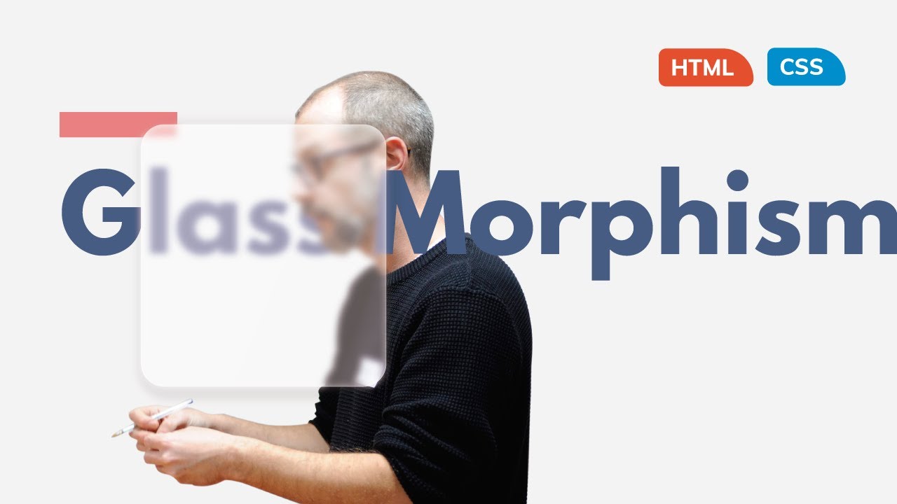 Glass Morphism Crea El Efecto De Css En 2 Minutos Youtube