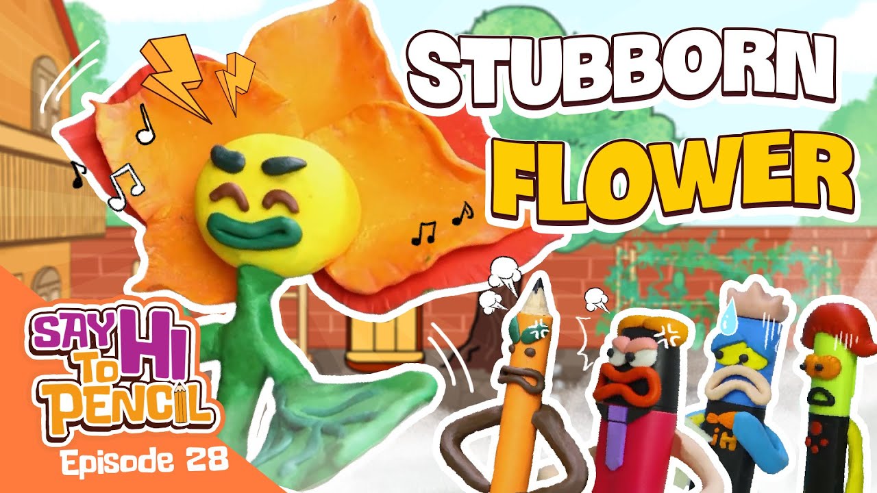 STUBBORN FLOWER | Say Hi To Pencil | Hi Pencil Studio - YouTube