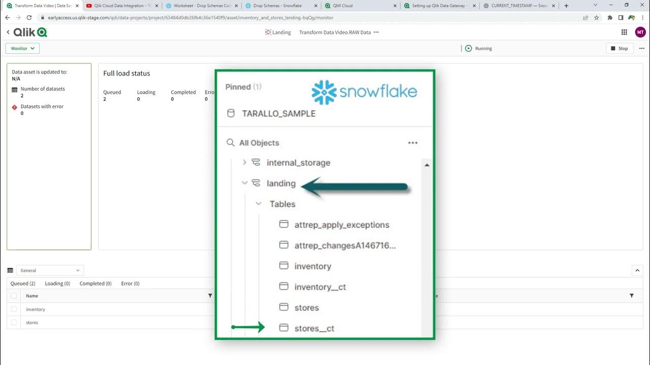 Qlik Cloud Data Integration - Transforming Data - Basic Walkthrough ...