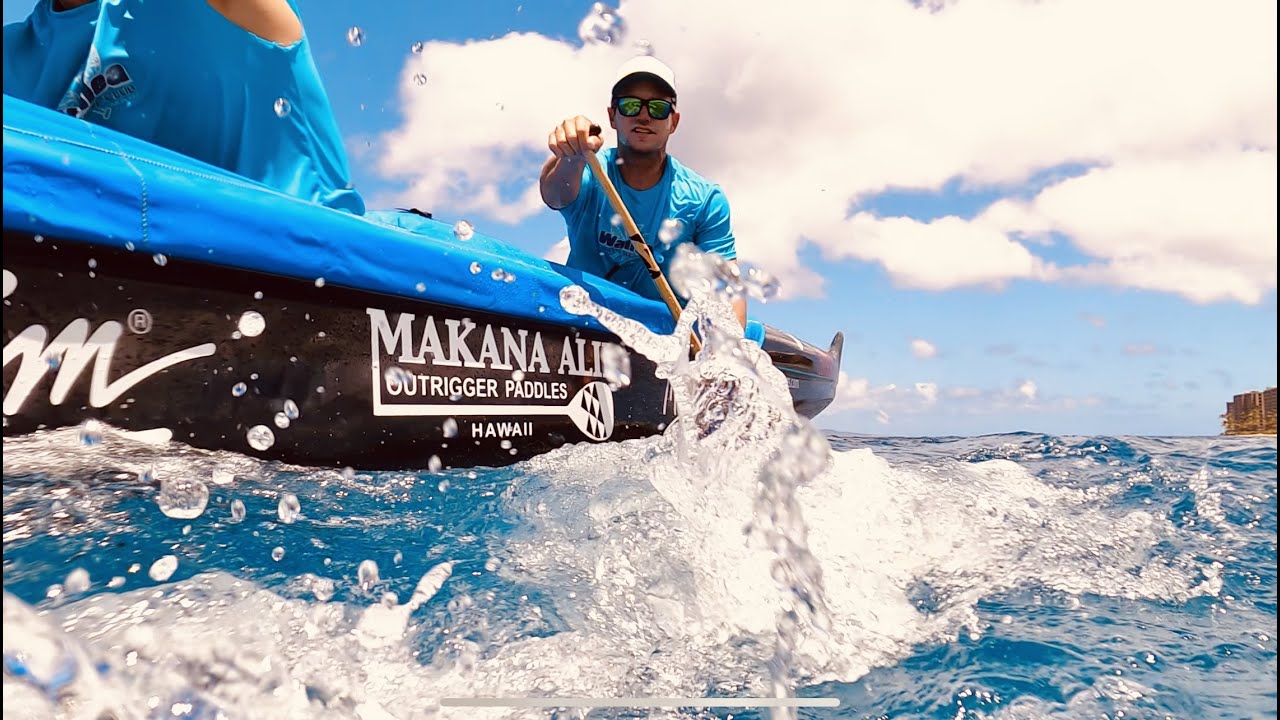 Maliko to Lahaina The Great Kahakuloa Race 2022 Wailea Men OC6 - YouTube