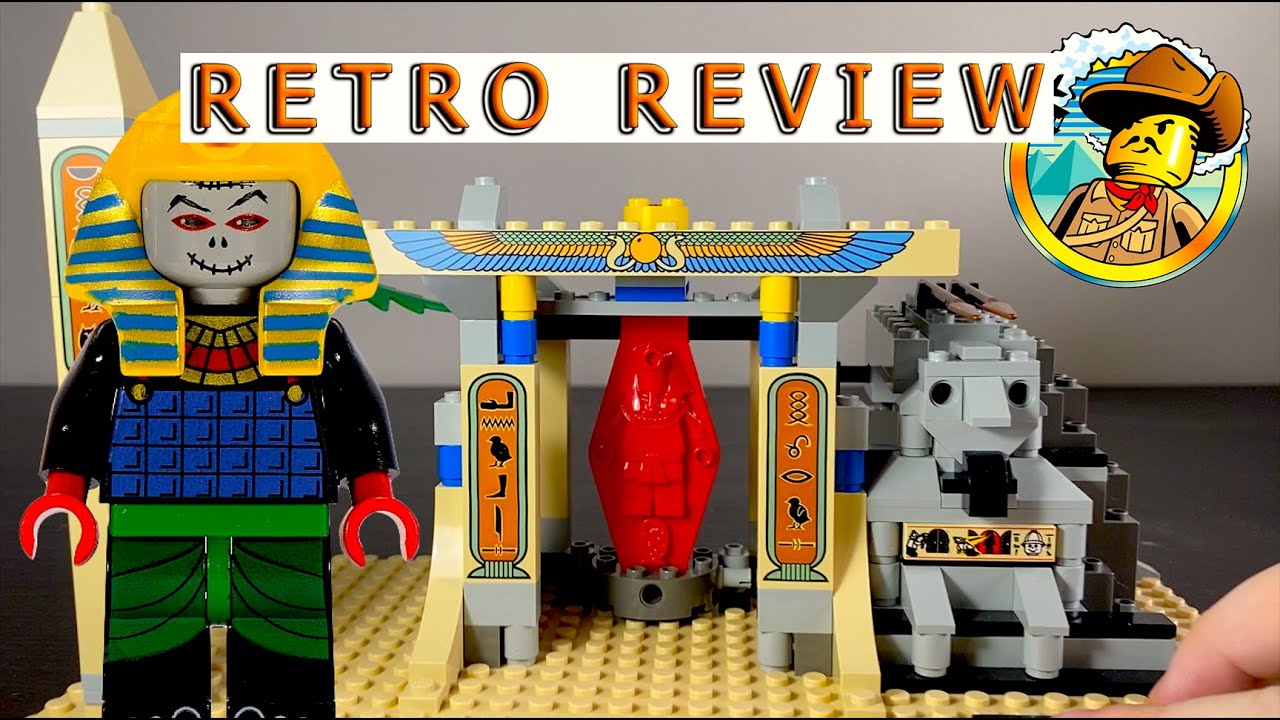 VINTAGE AND RARE!! Mummy's Tomb LEGO Adventurers 5958 Review - YouTube