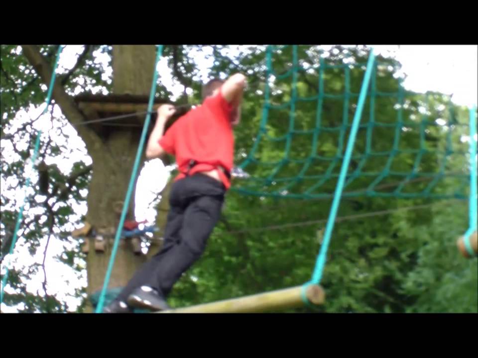 Parc Aventures Brumath en Alsace et un candidat hors norme - YouTube