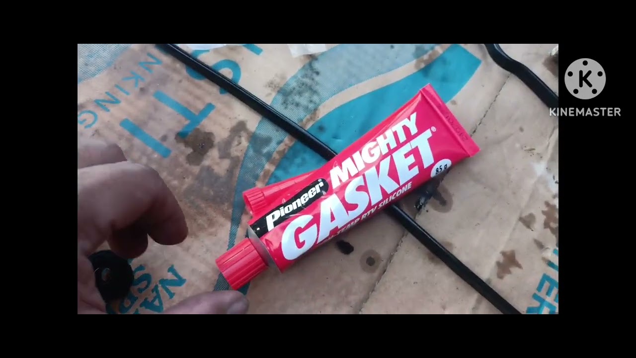 Tutorial step by step valve cover gasket replacement, half moon, valve ...
