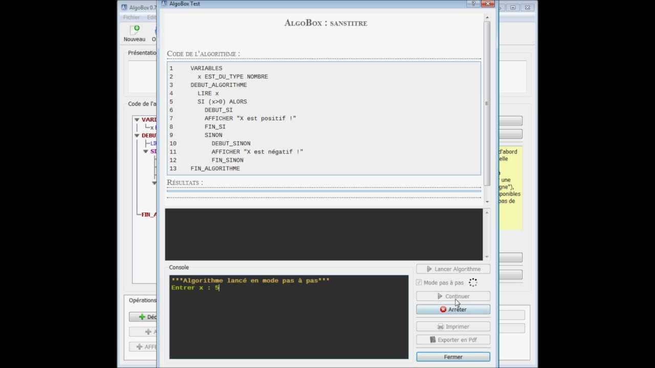 Algobox - Tuto Conditions - YouTube