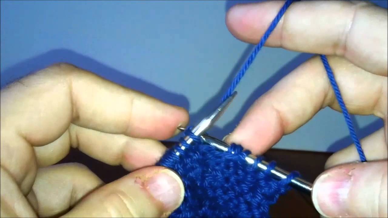 With Yarn Front (WYF/WYIF) &With Yarn Back (WYB/WYIB)- Left Handed ...