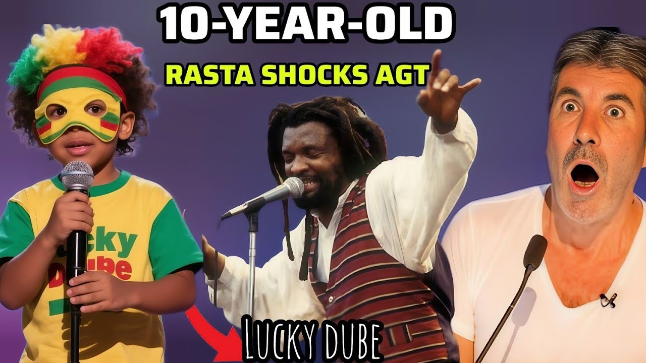 10-Year-Old Rasta Boy SHOCKS AGT With Powerful Reggae Rap | ‘Empty ...