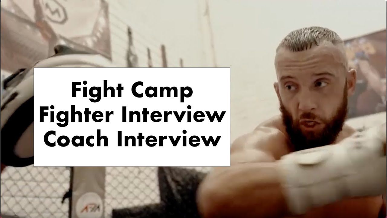 Brian Manning: MMA Fight Prep/Interview & Coach Interview - YouTube