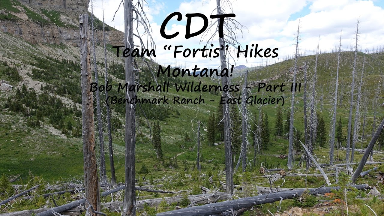 Video 33 - CDT 2016 Hike (Benchmark Ranch, MT to East Glacier Village ...