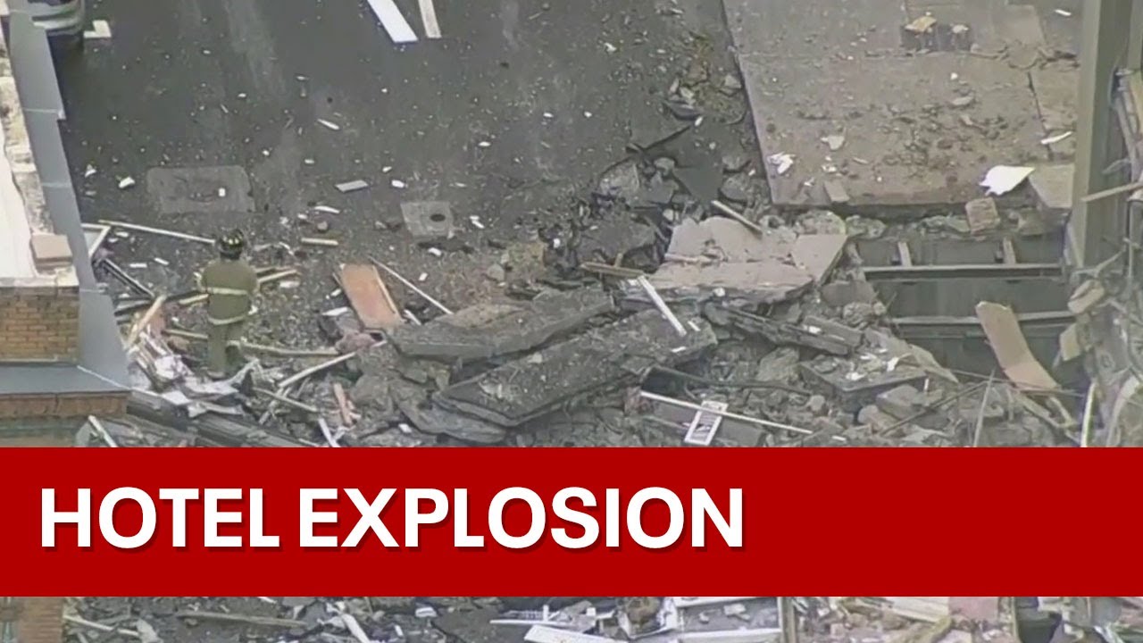 Hotel explosion rocks city in Texas - YouTube