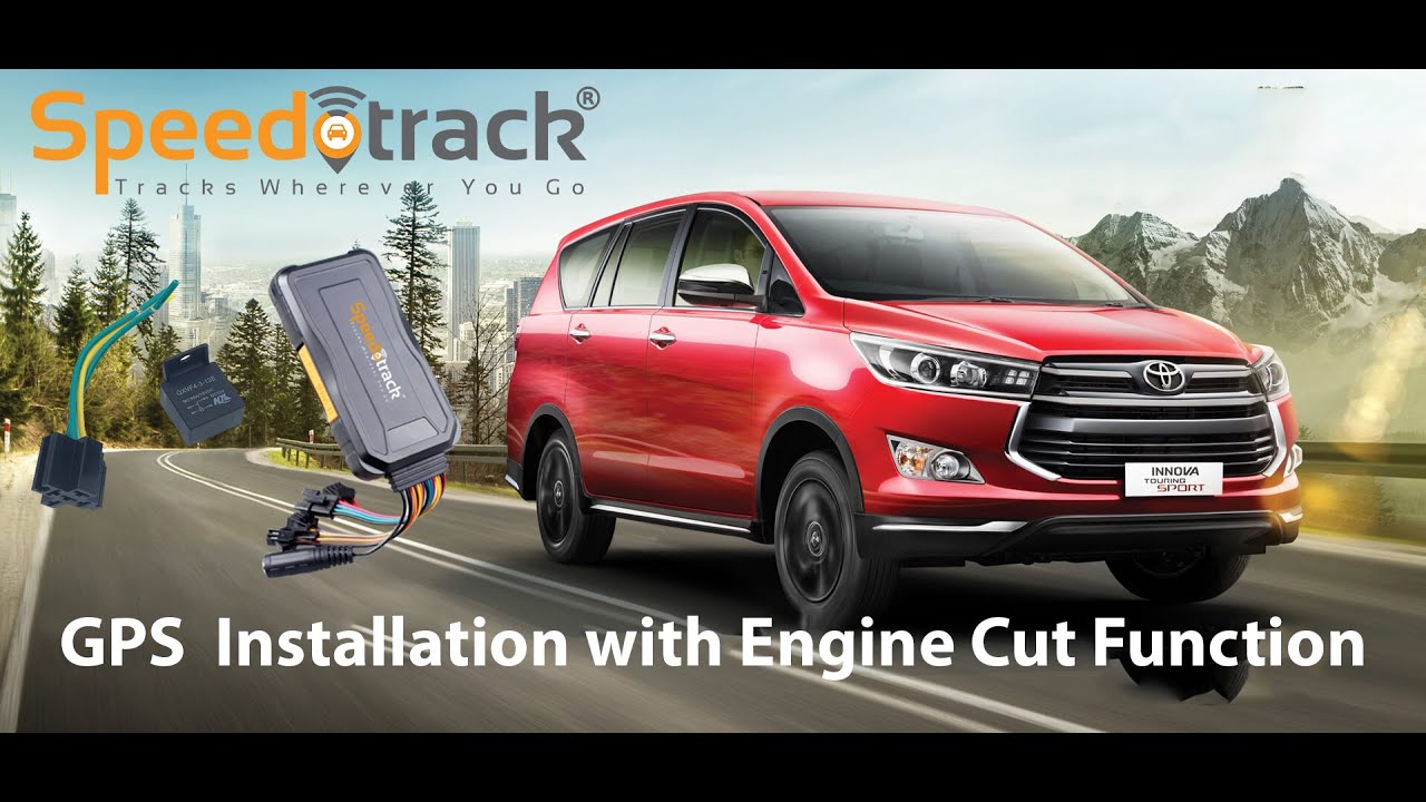 Speedotrack GPS Installation on Toyota Innova Crysta - YouTube
