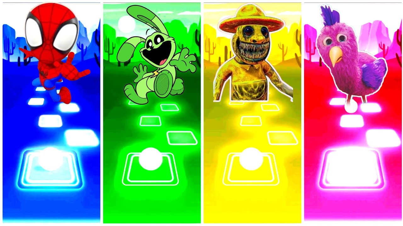 Spidey 🆚 Smiling Critters Coffin 🆚 Zookeeper Coffin 🆚 Opila Birds Tiles ...