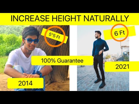 How To Increase Height Naturally | Mens Height Increasing Tips - YouTube