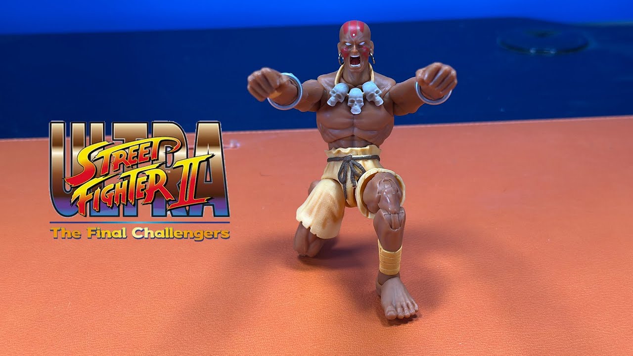 YOGA FLAME!!!! Jada Toys Street Fighter II Ultra Dhalsim Figure ...