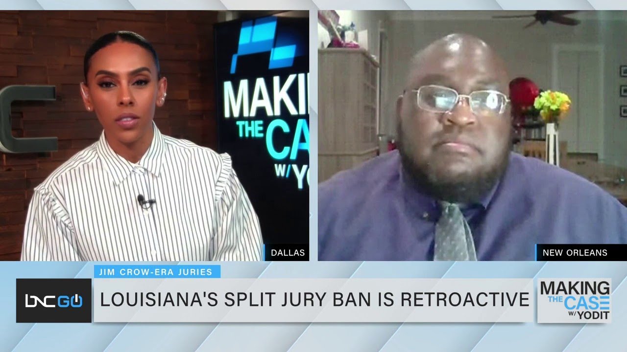 Hardell Ward on Louisiana's Split Jury Ban Remaining Retroactive - YouTube