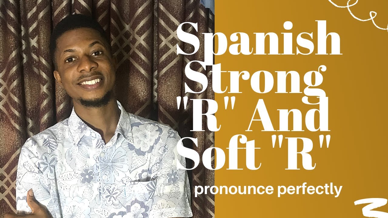 How to pronounce the SPANISH 'R' || Learn with TONGUE TWISTERS ...