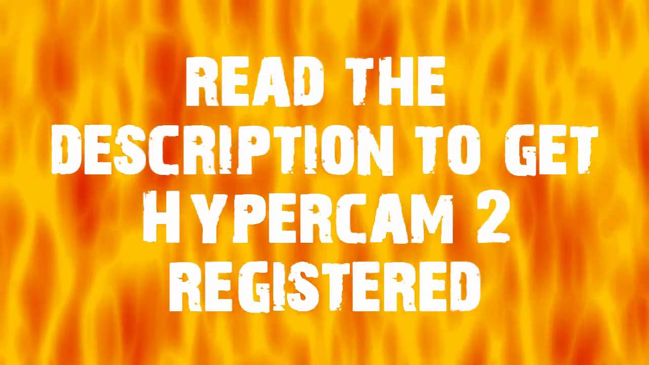 How to download REGISTERED hypercam 2 (100% Working)! - YouTube