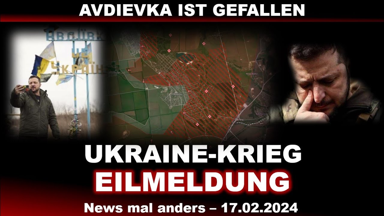 AVDIEVKA IST GEFALLEN - Russen übernehmen die Stadt - Ukrainer ziehen ...