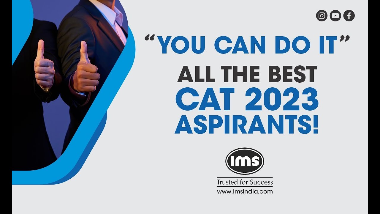 All the Best For CAT 2023 🌟👊 #CAT2023 #AllTheBest #CATExam - YouTube