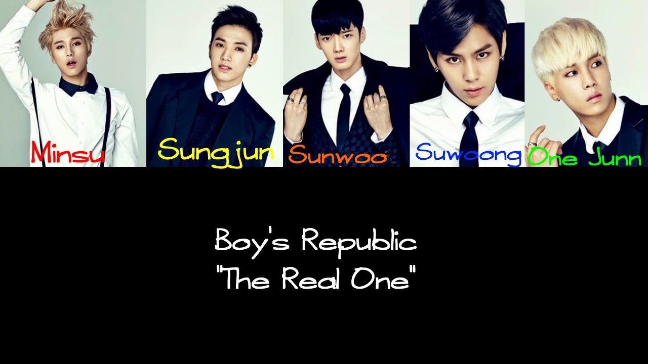 Boys Republic - The Real One (Color Coded Han/Rom/Eng) - YouTube