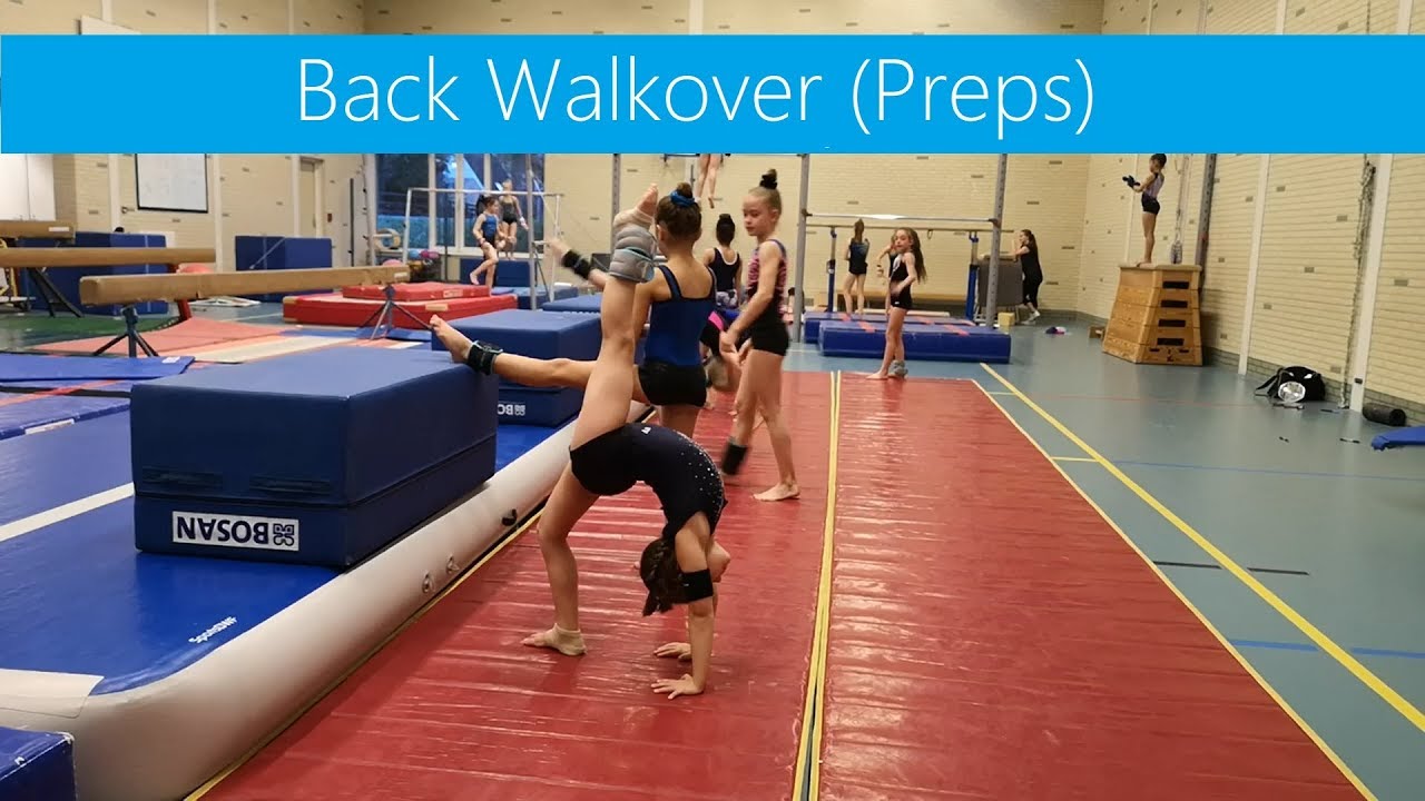 Back Walkovers (Preps) - YouTube
