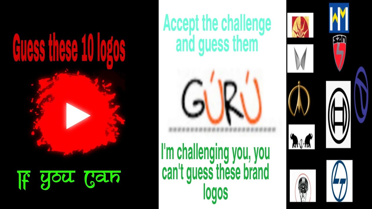 Guess 10 Indian Origin brand Logos | I'm challenging you you can't gues ...