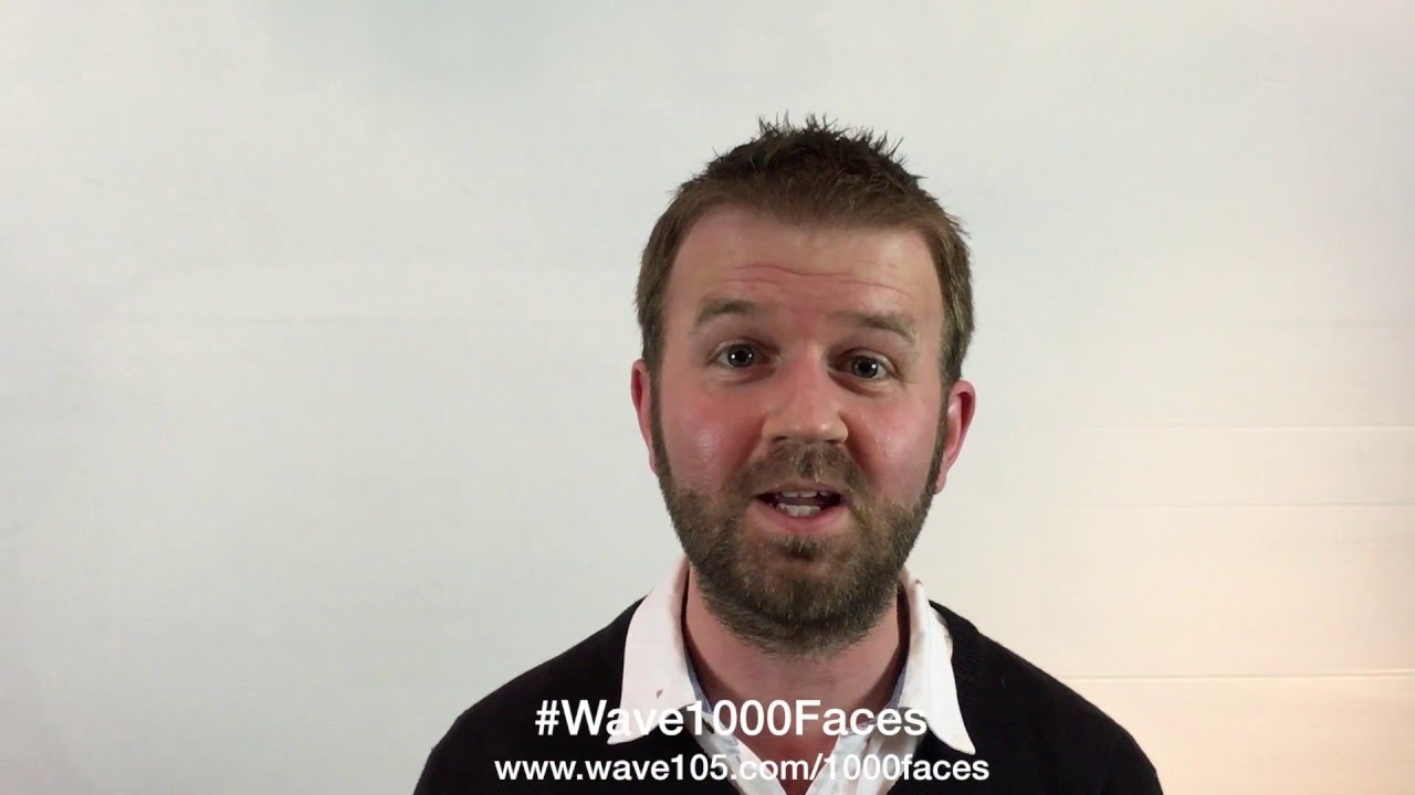 Wave 105's Michael Coombes #wave1000faces - YouTube