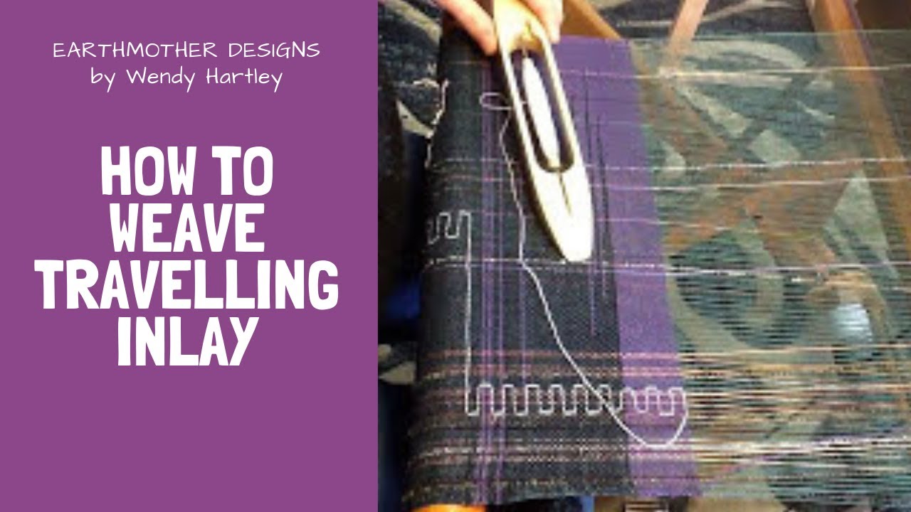 How to weave travelling inlay - YouTube