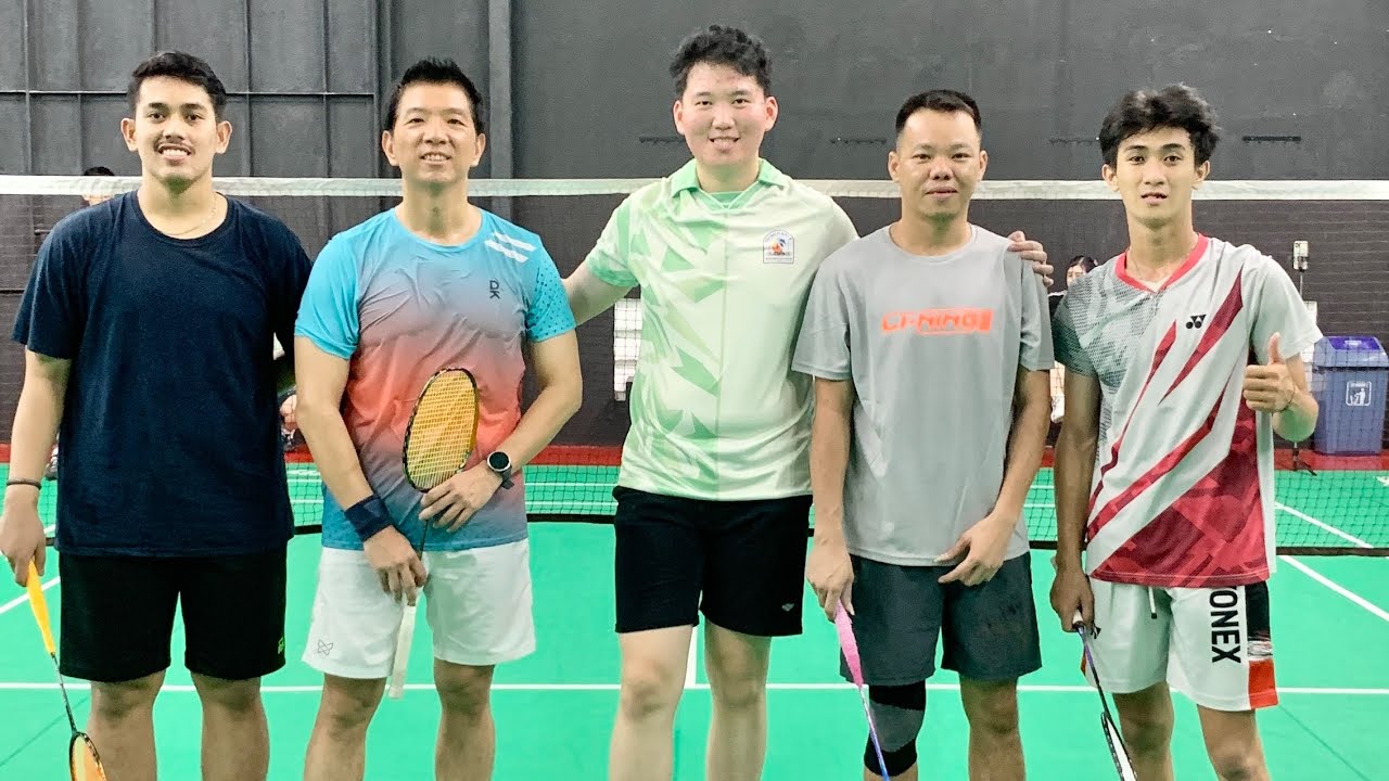 Arel Charly Jumawa x Thofung Awe Dominance Badminton Sparring Mansion ...