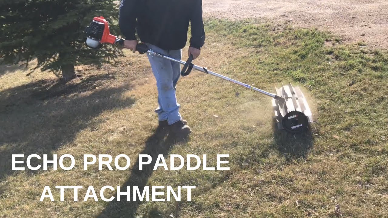 ECHO PRO PADDLE ATTACHMENT FOR PAS SYSTEM! - YouTube
