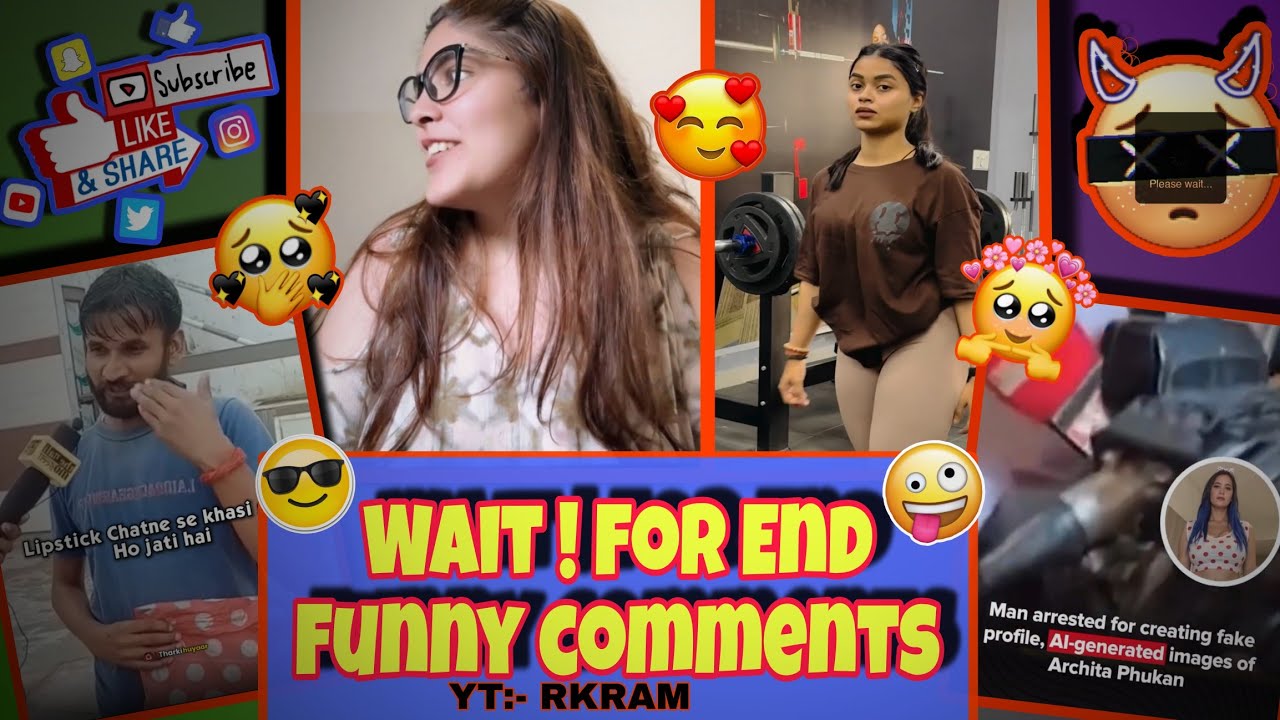 Wait For End 🤯 || Funny comments ||Full Video RKRAM - YouTube