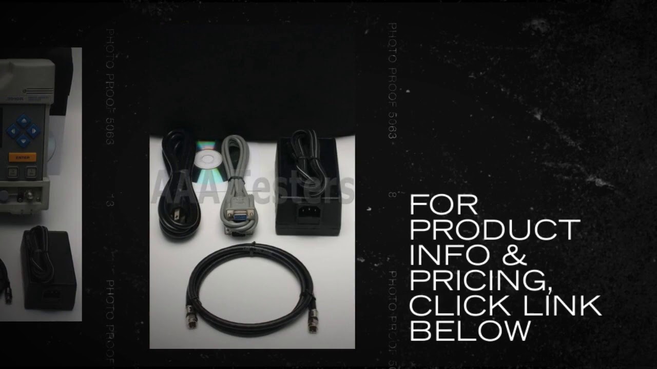 Agilent 3010R CALAN Sweep / Ingress Analyzer 85962A - YouTube