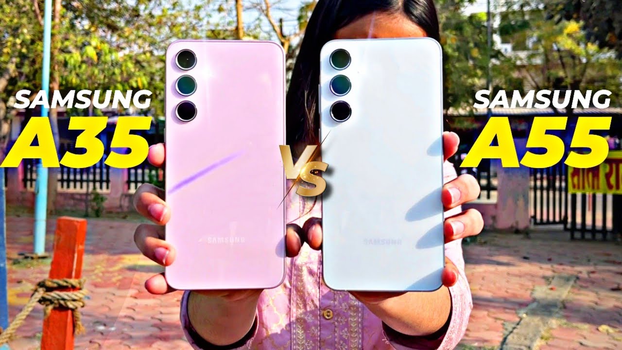 Camera Comparison - Samsung Galaxy A55 5G vs A35 5G | Which is Best ...