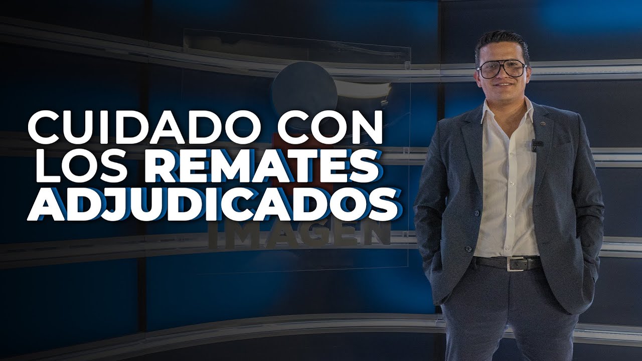 QUE debo saber antes de comprar un REMATE ADJUDICADO - YouTube