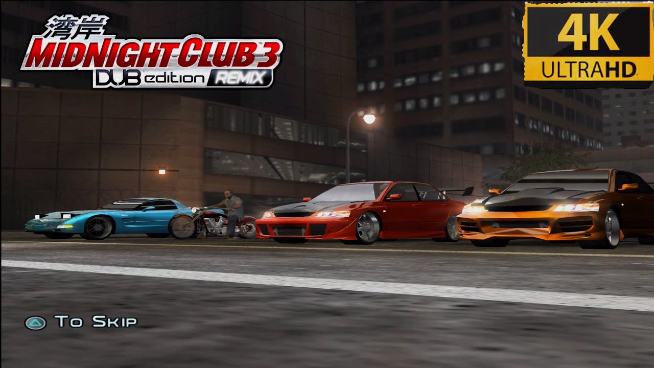 MIDNIGHT CLUB 3 DUB EDITION REMIX Gameplay (4K FPS 60) (PCSX2) - YouTube