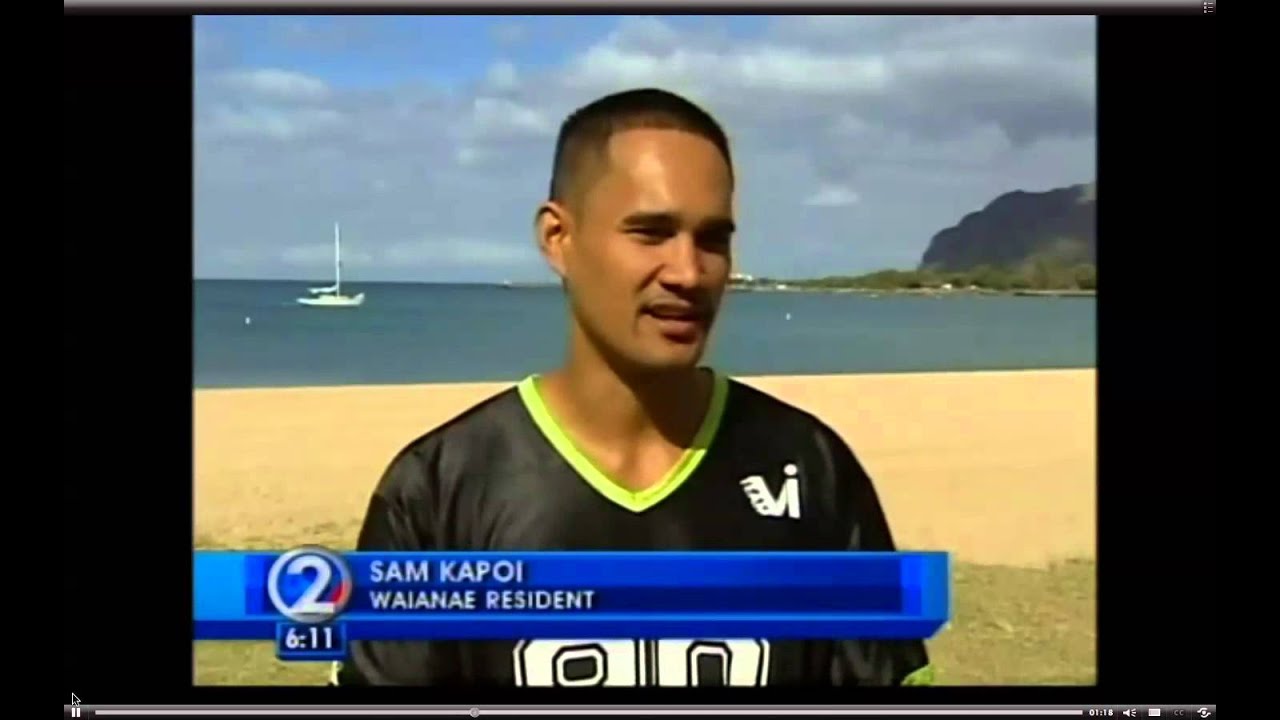 Sam "Kamu" Kapoi on KHON News - YouTube
