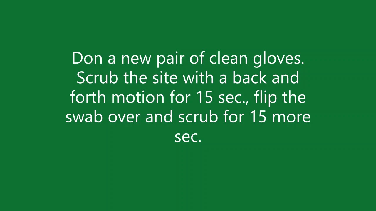 PIV dressing change - YouTube