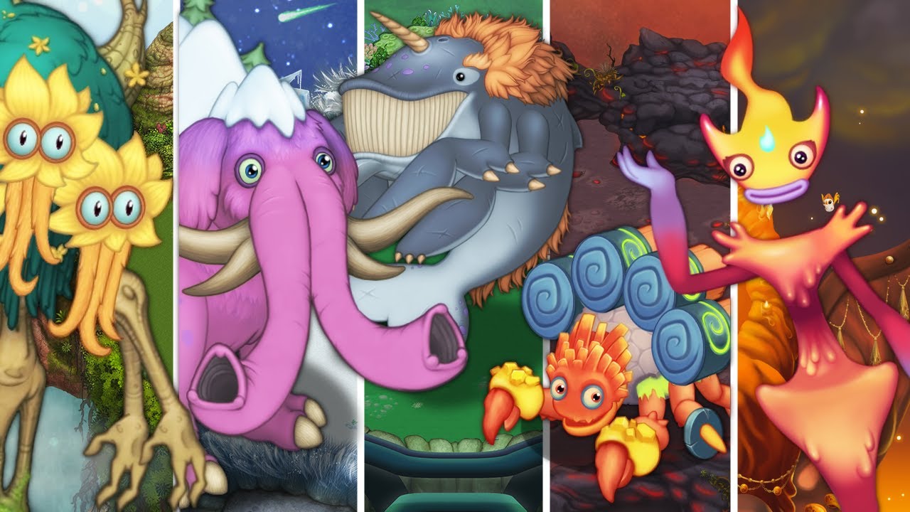 What If The Quint Elements Were On Natural Islands? - YouTube